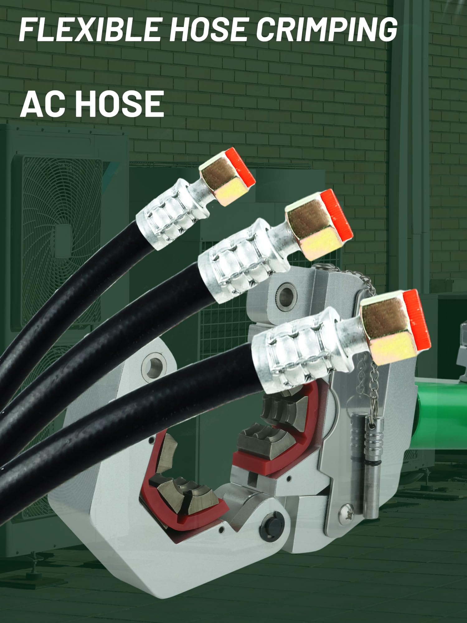 Snapklik.com : Hydraulic Hose Crimper AC Crimping Tool For Barbed And ...