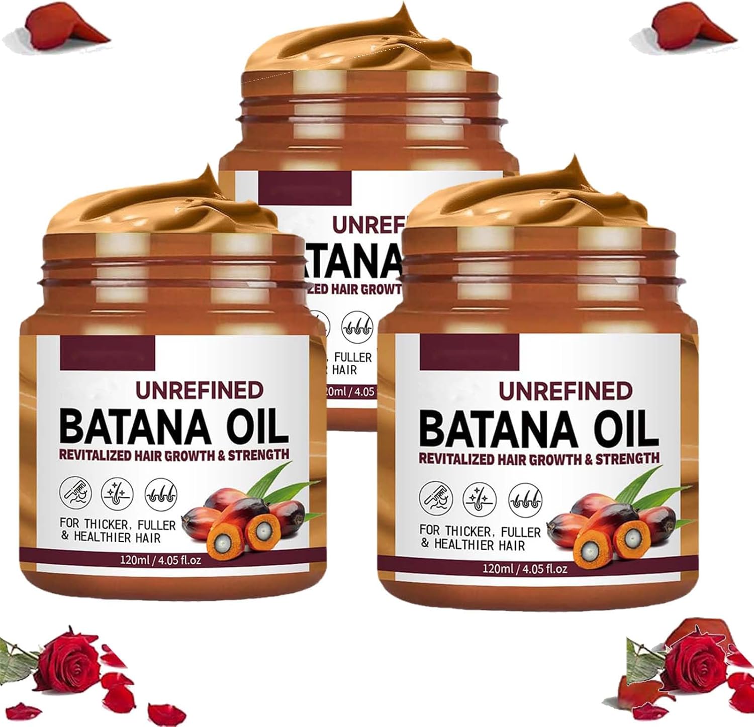Batana Oil Hair Treatment Conditioner Leave in Botanical Extracts ...