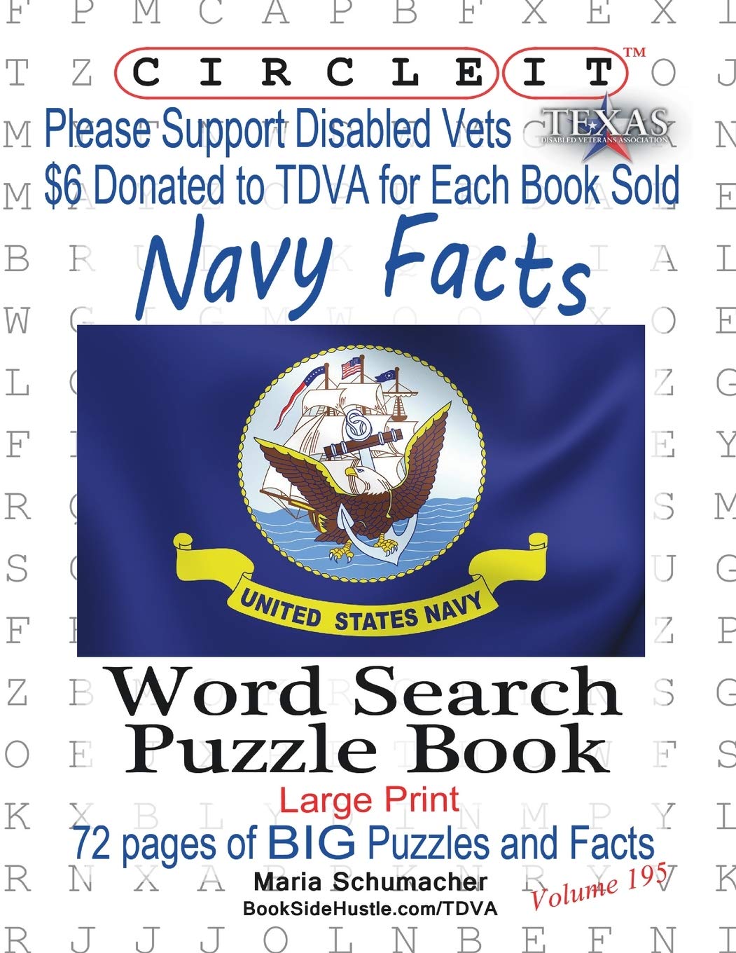 Snapklik.com : Circle It, United States Navy Facts, Word Search, Puzzle ...