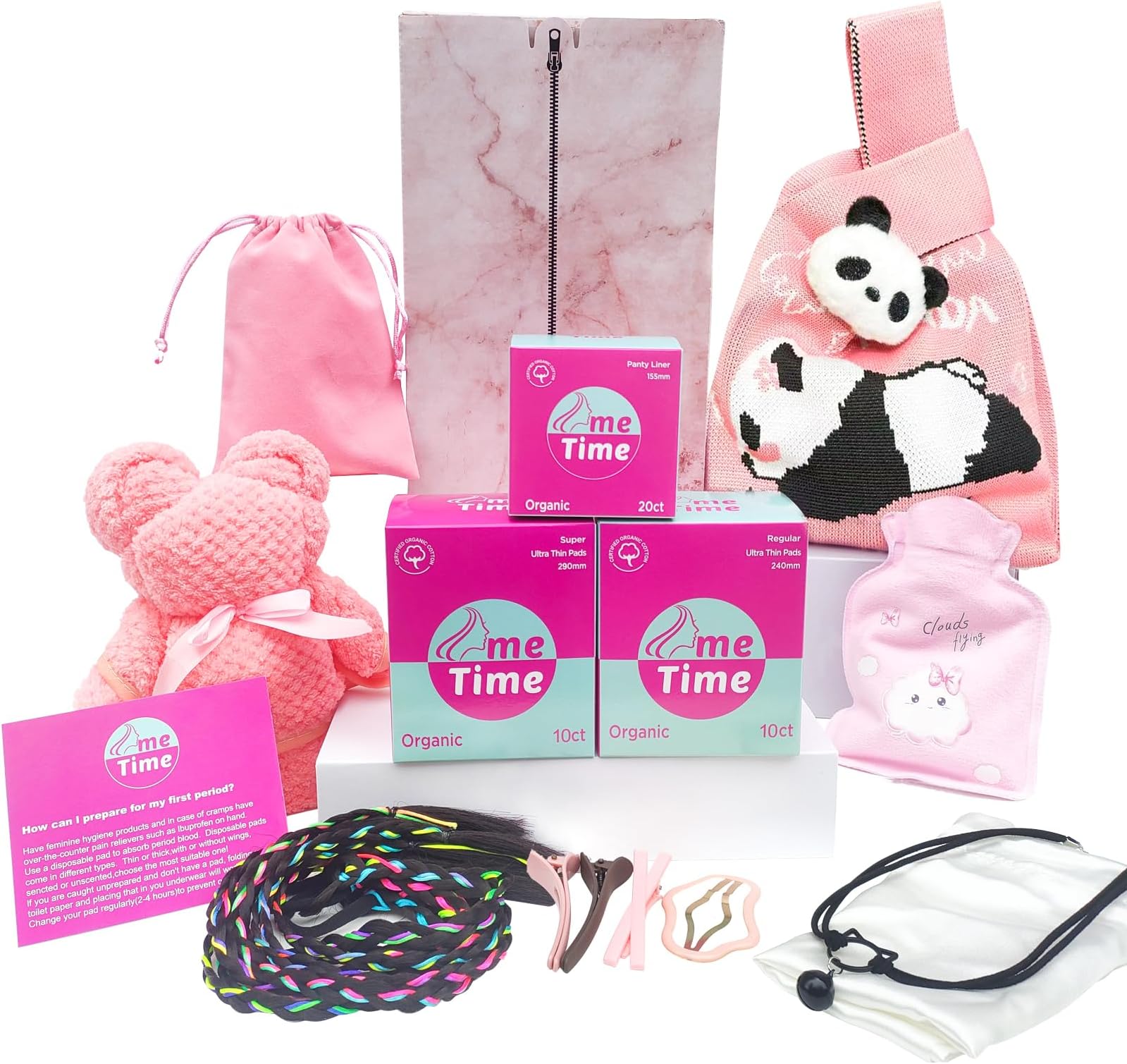 Amazon.com: The Bloom First Period Kit for Girls 9-10-12-14 for School ...