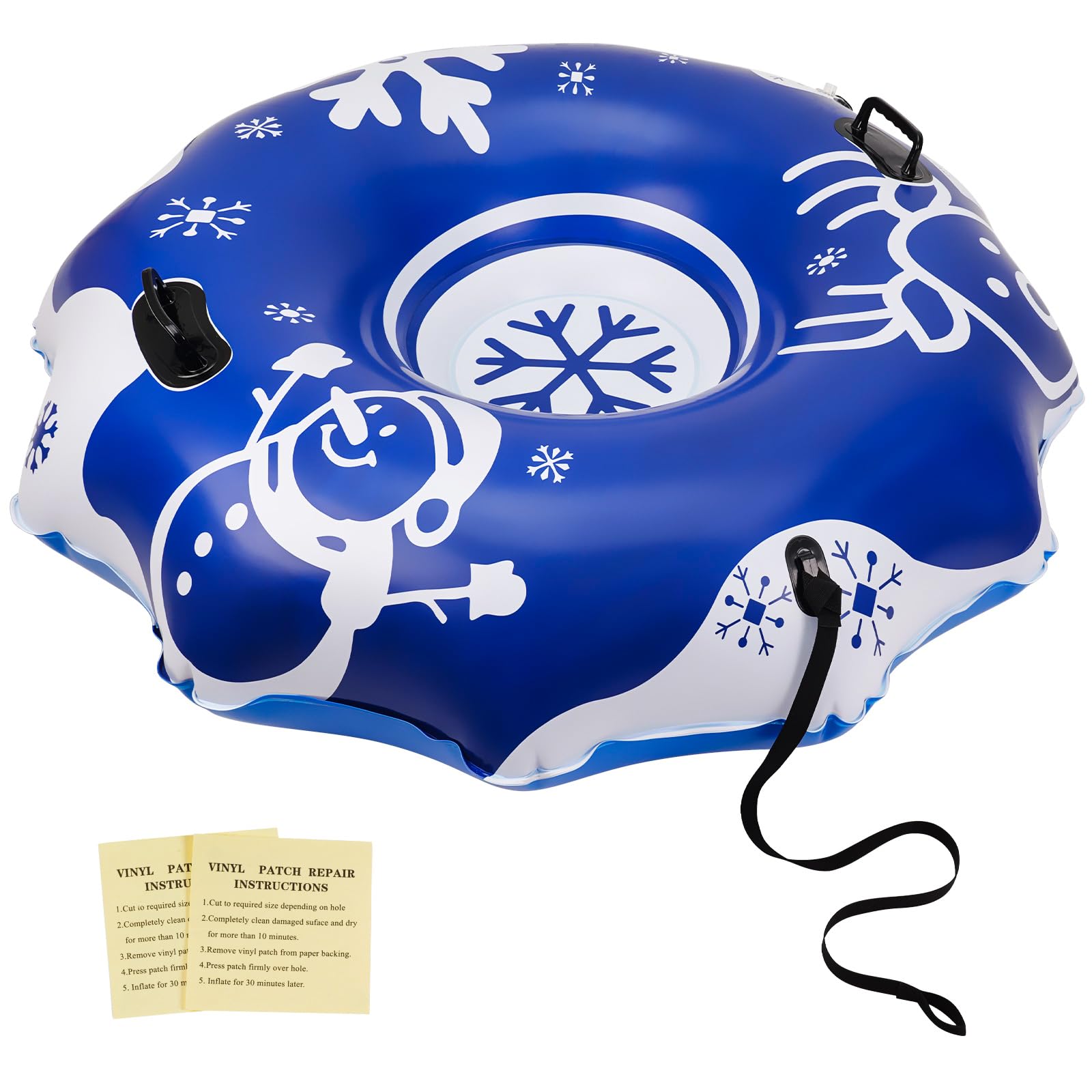 Snapklik.com : COVACURE 55" Snow Sled Extra Large Snow Tube - Thickened ...