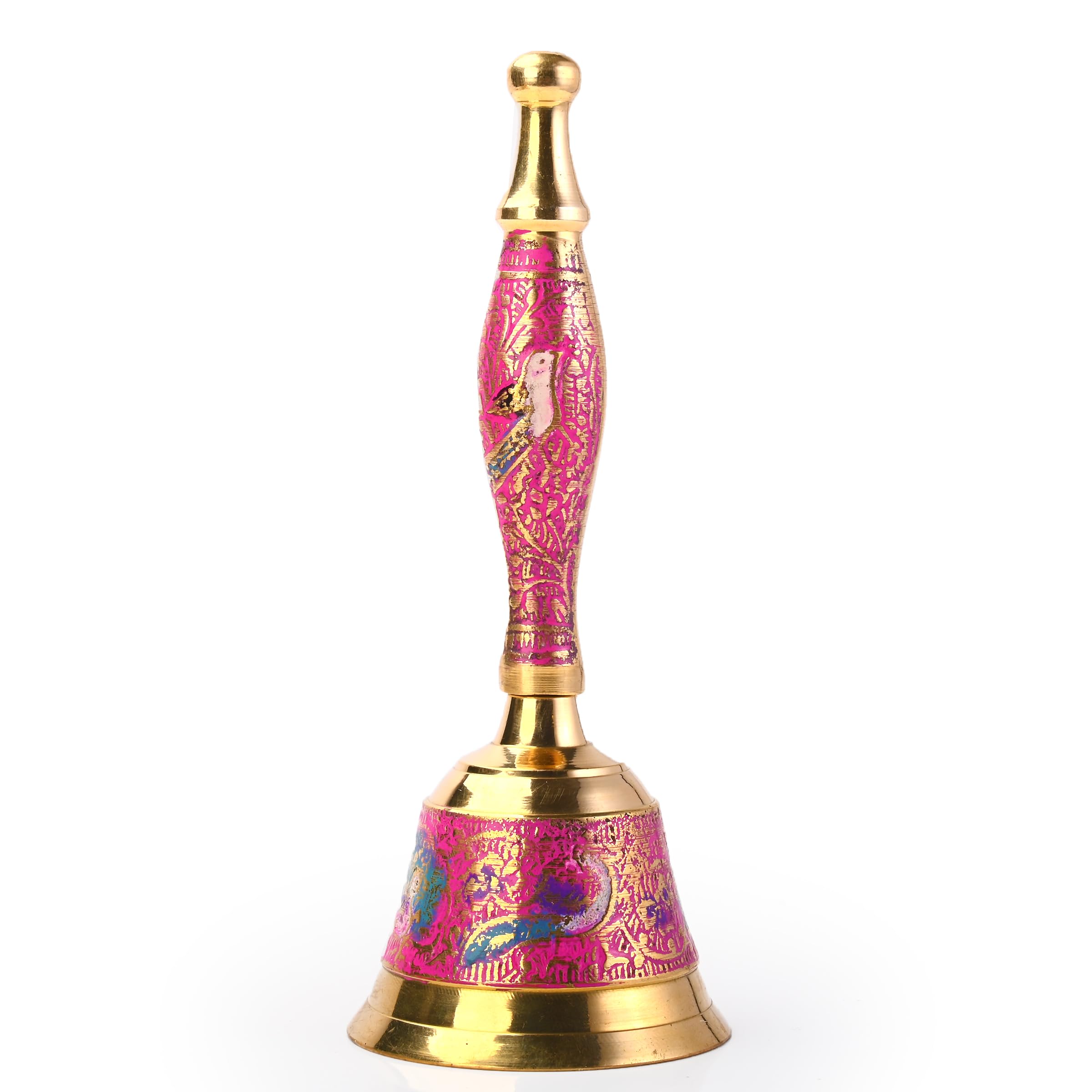 Indian Puja Mandir Bells Combo Metals Pooja Mandir Bell Hand Held
