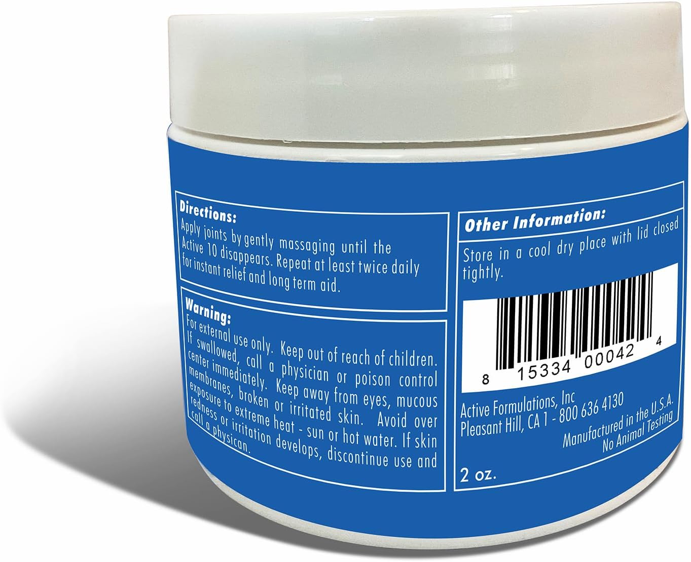 Active 10 Crema de alivio y curación – Yaxa Colombia