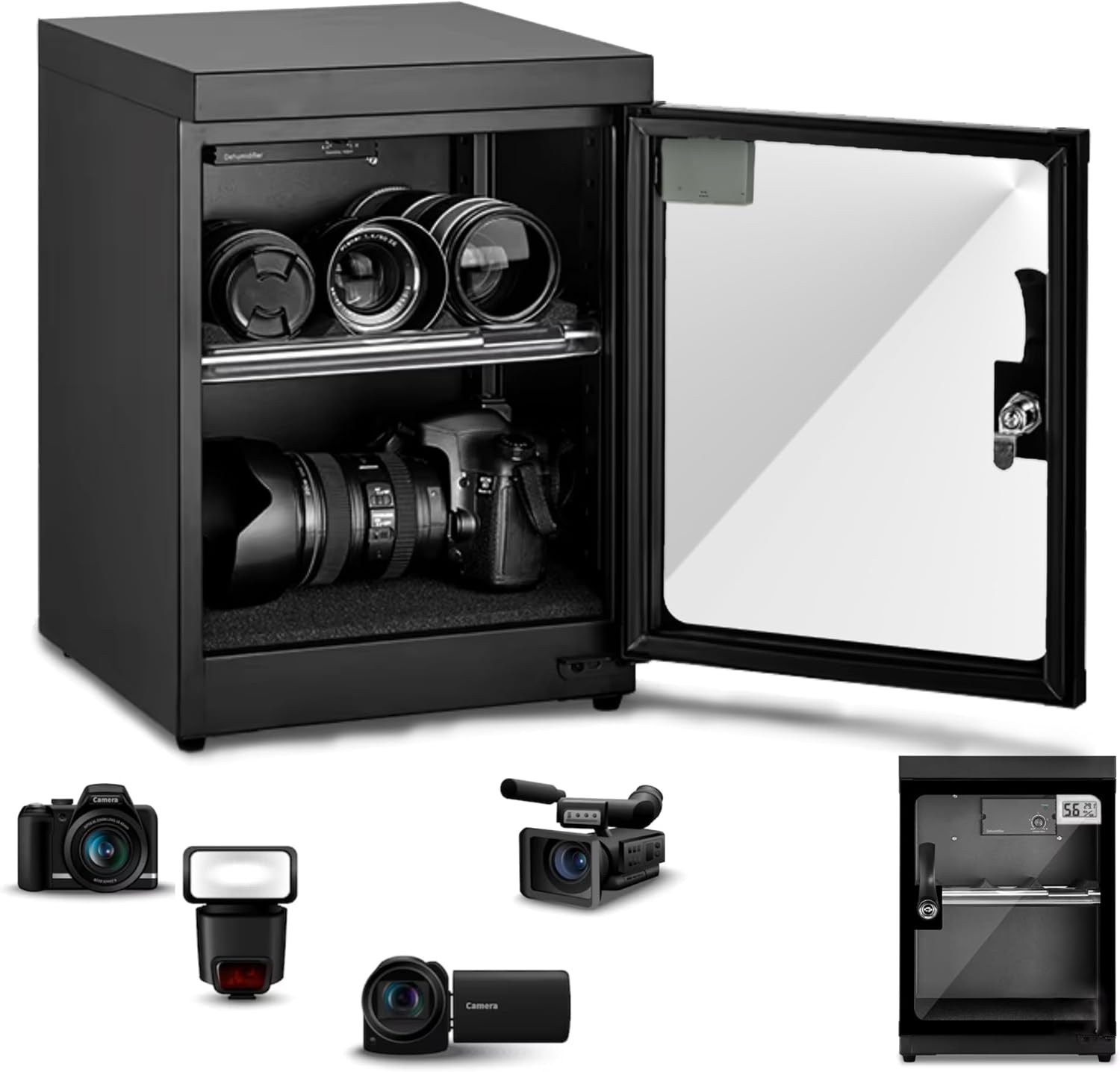 Amazon.com: IntXanth Electronic Dry Cabinet 30L, Camera Dry Cabinet 2 ...