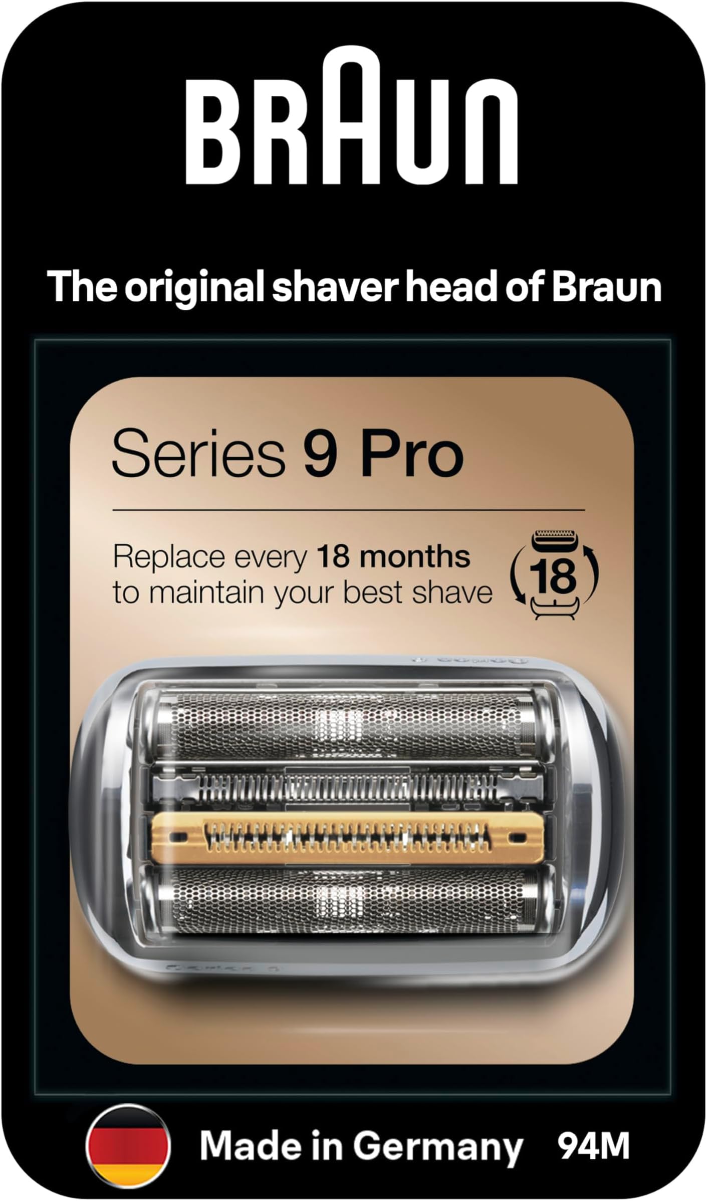 Amazon.com: Braun Electric Razor for Men, Series 9 Pro 9465cc Wet & Dry ...