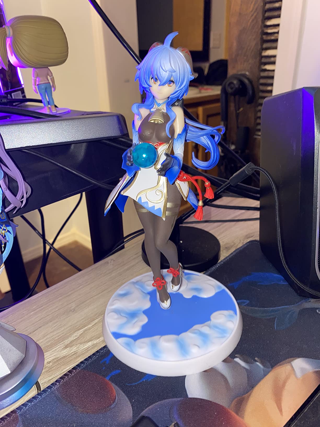 Amazon.com: Genshin Impact Figure Ganyu PVC Figure Toys Collectible ...