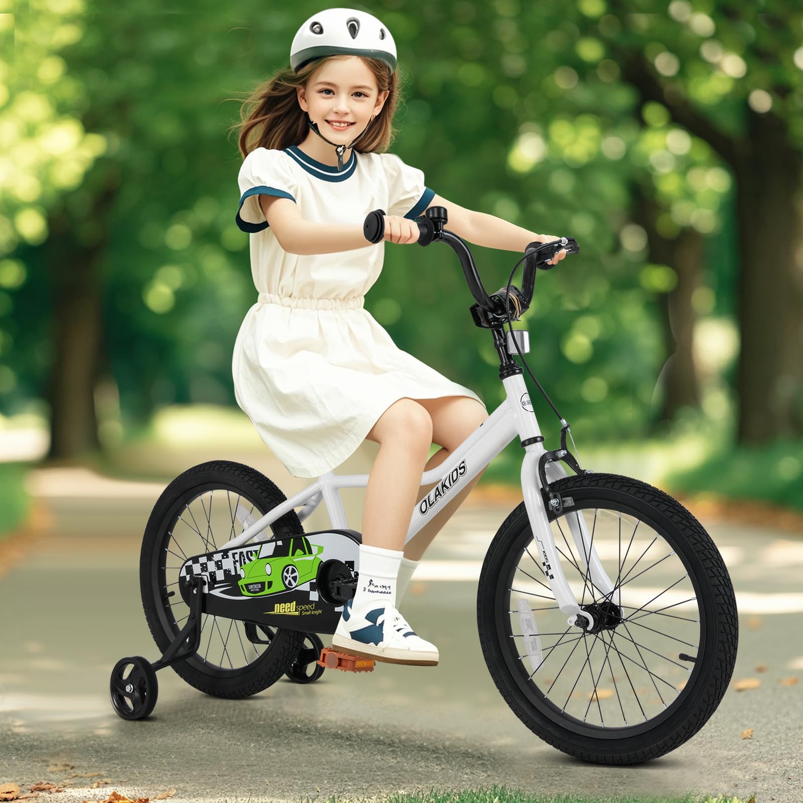 Bikes For Kids Adjustable Children Bike JMMD Girls Bike With Basket ...