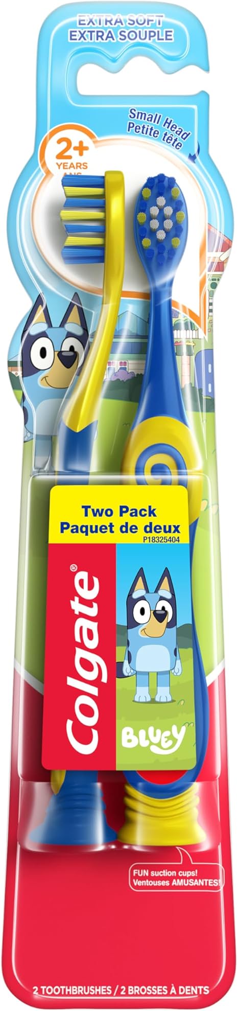 Amazon.com: Colgate Bluey Extra Soft Toothbrush for Kids, Kids ...