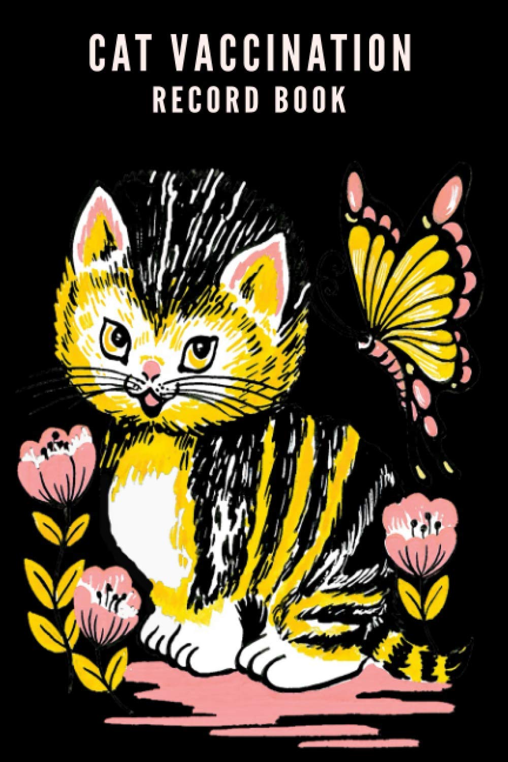 Cat Vaccination Record Book Cat Record Book Pet Organizer Health ...