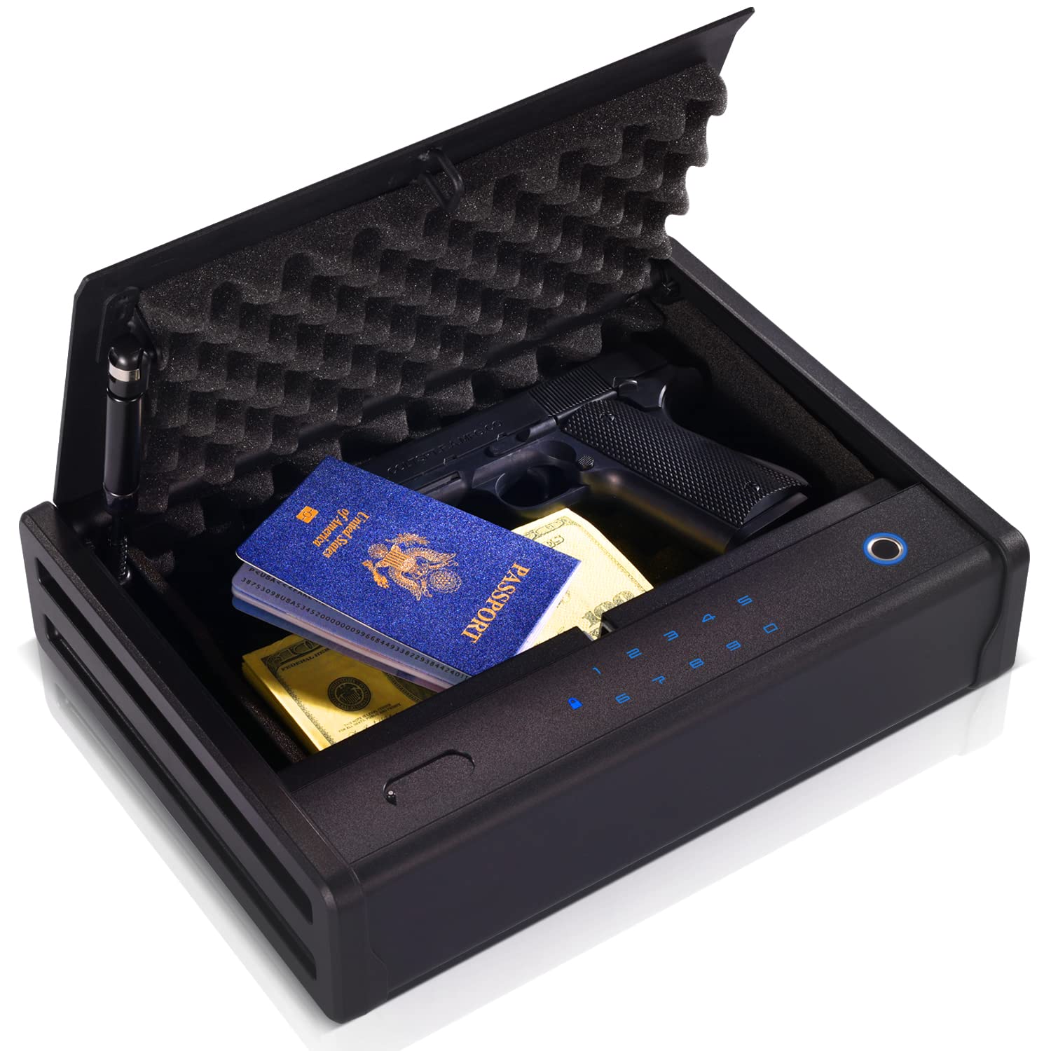 Buy KAPUCI Upgrade Biometric Touchscreen Fingerprint Gun Safe,Quick ...