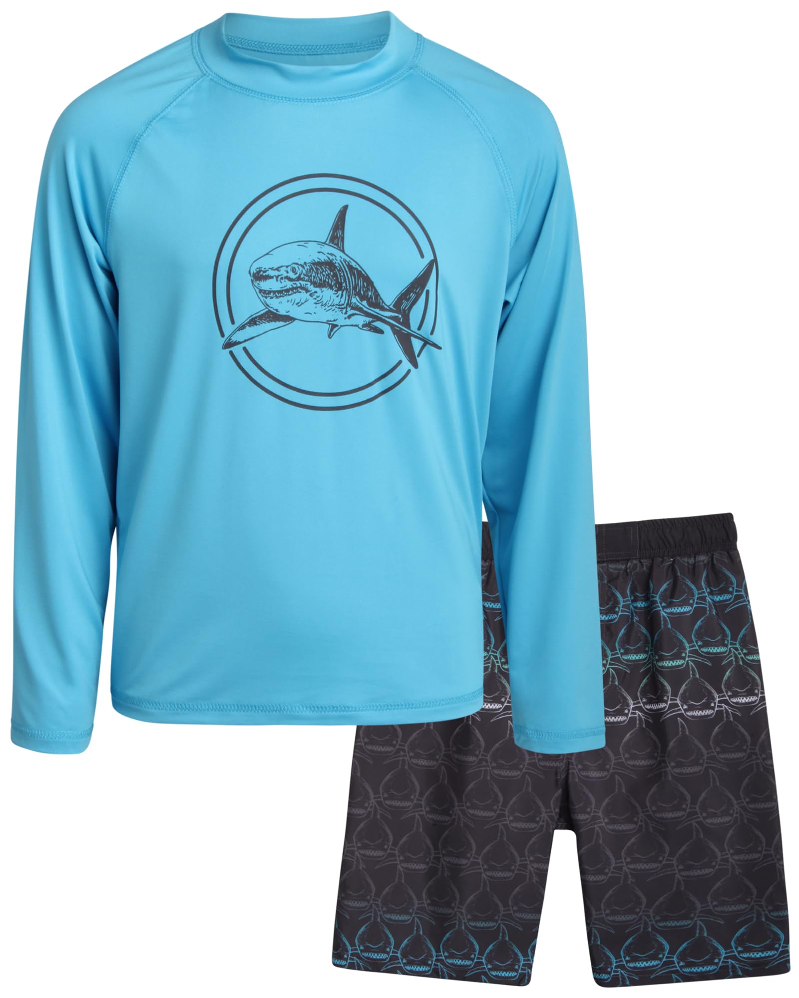 Snapklik.com : iXtreme Boys Rash Guard Set - 2 Piece UPF 50+ Quick Dry ...
