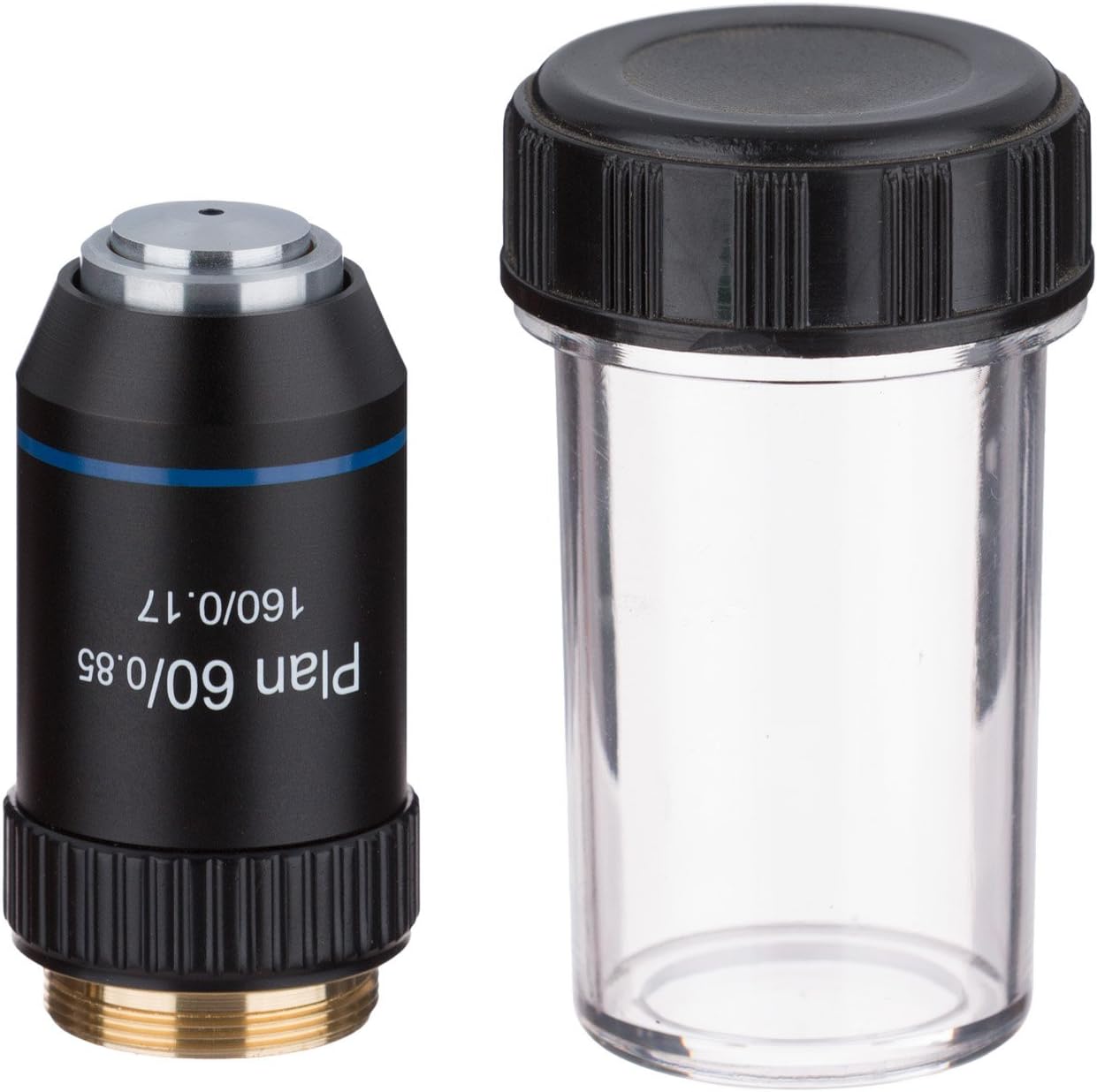 Amazon.com : AmScope PA60X-B 60X Plan Achromatic Microscope Objective ...