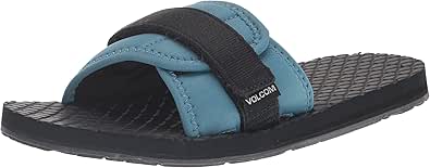 Amazon.com | Volcom Men's Eco Recliner Slide Sandal | Sandals