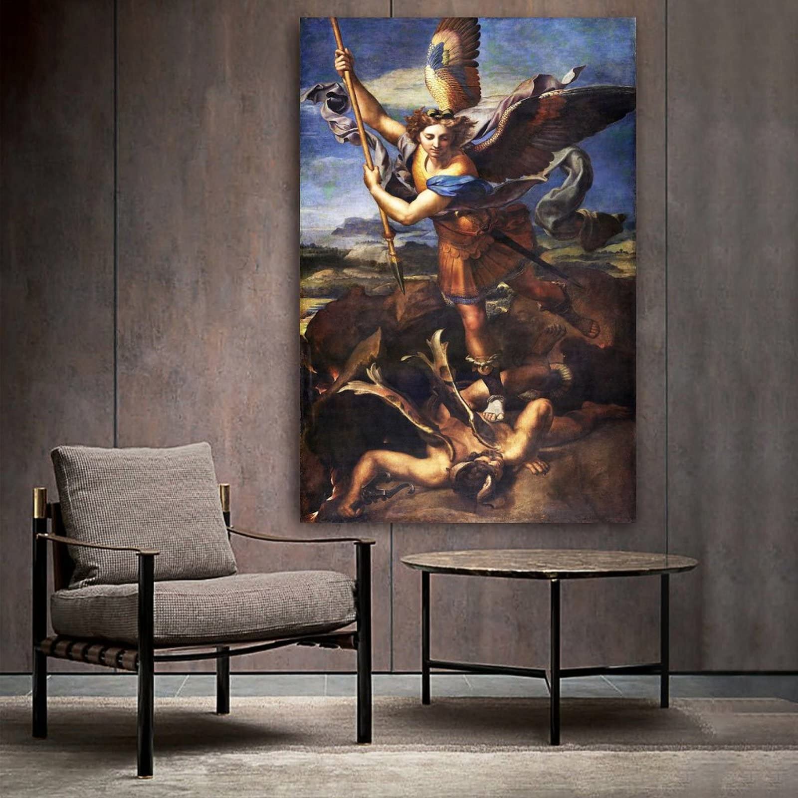 St Michael Painting Raphael