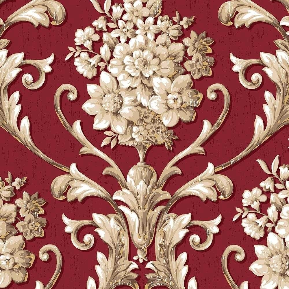 Norwall CH22529 Grand Floral Wallpaper - Amazon.com