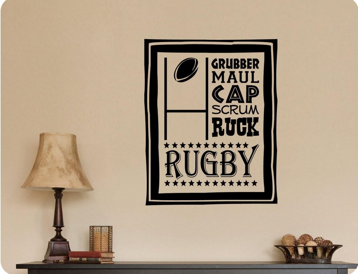 Amazon.com: 28"x24" Rugby Grubber Maul Cap Scrum Ruck Sports Boys Men ...