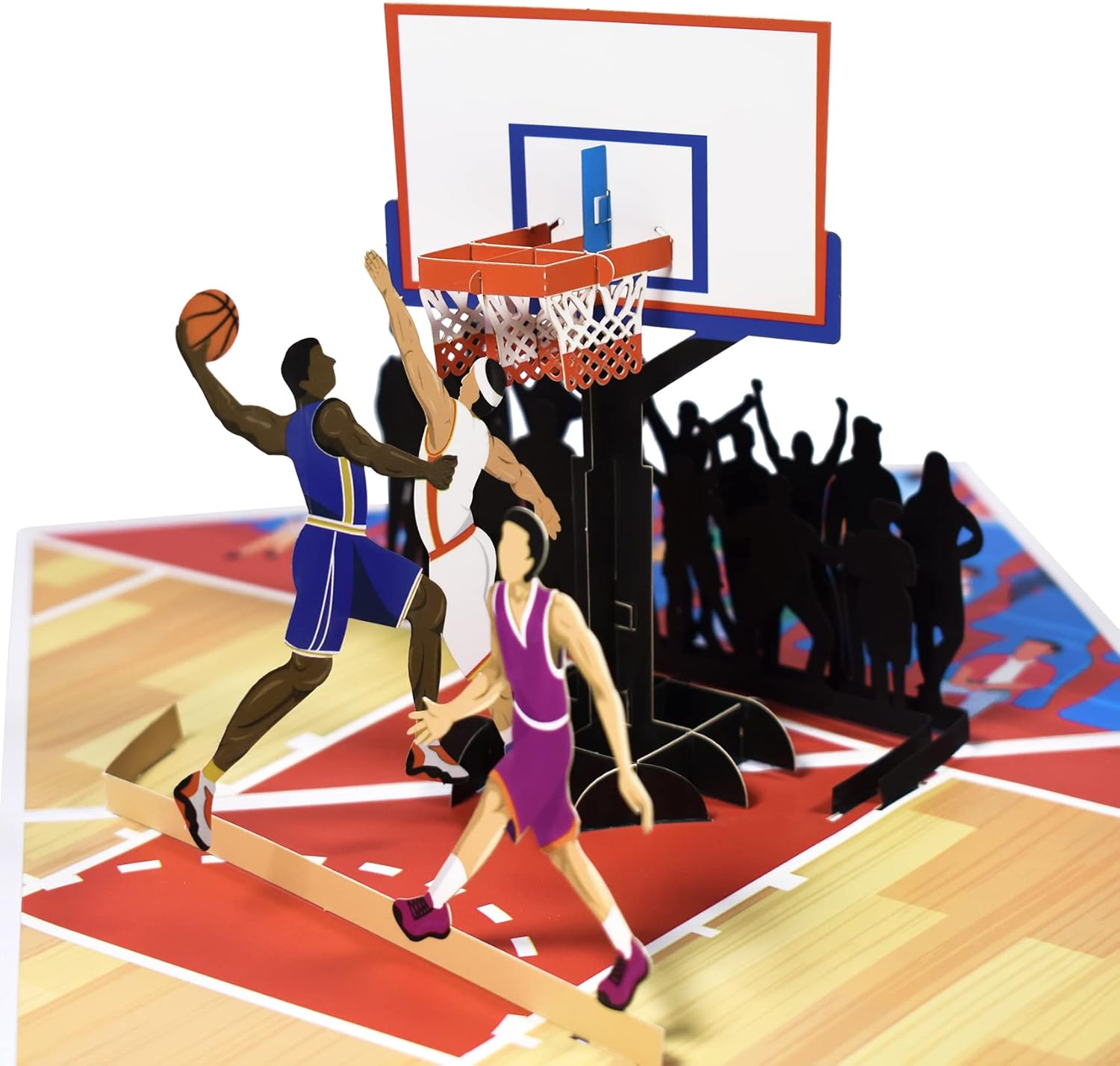 GREETING ART Basketball Pop Up Card,Pop Up Basketball Birthday Card,3D ...