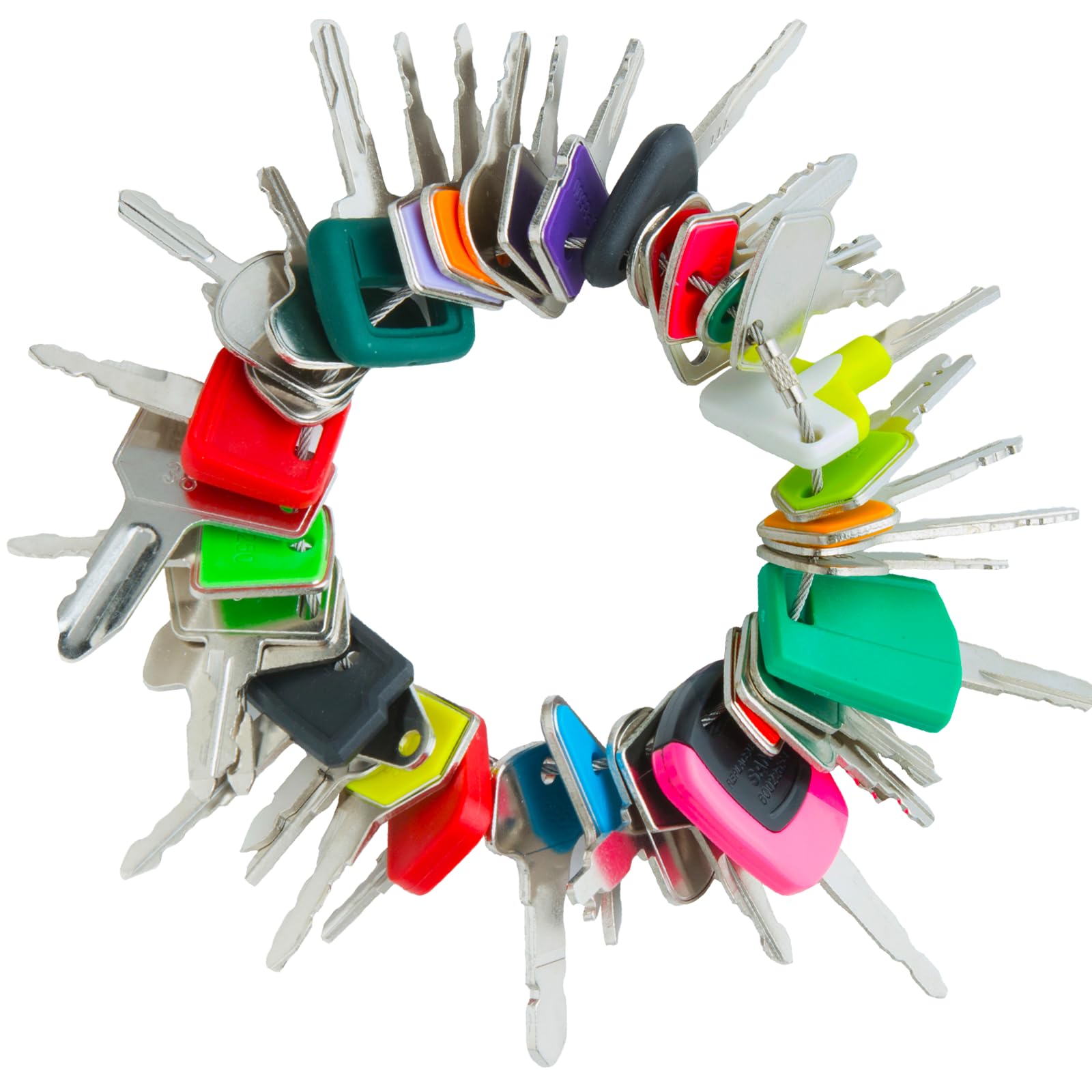 Buy WAH LIN PARTS 39 Heavy Equipment Key Master Set, Construction ...