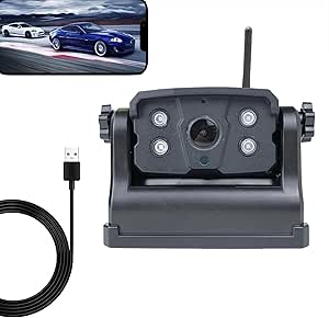 Amazon.com: Magnetic Wireless Backup Camera - Rechargeable Magnetic ...