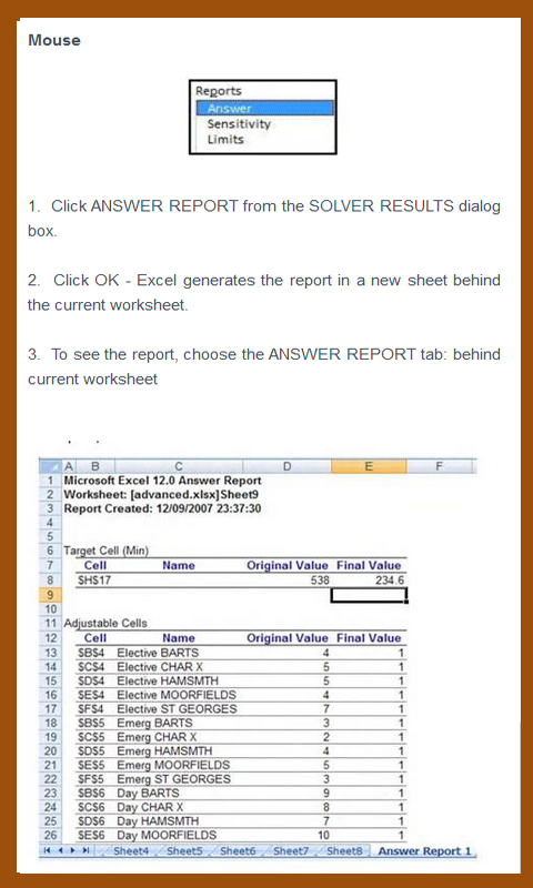 Tutorial For Ms Excel 2010 - App on Amazon Appstore