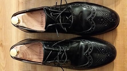 Amazon.com: Ollieroo Men's Shoe Trees Twin Tube Adjustable Red Cedar ...