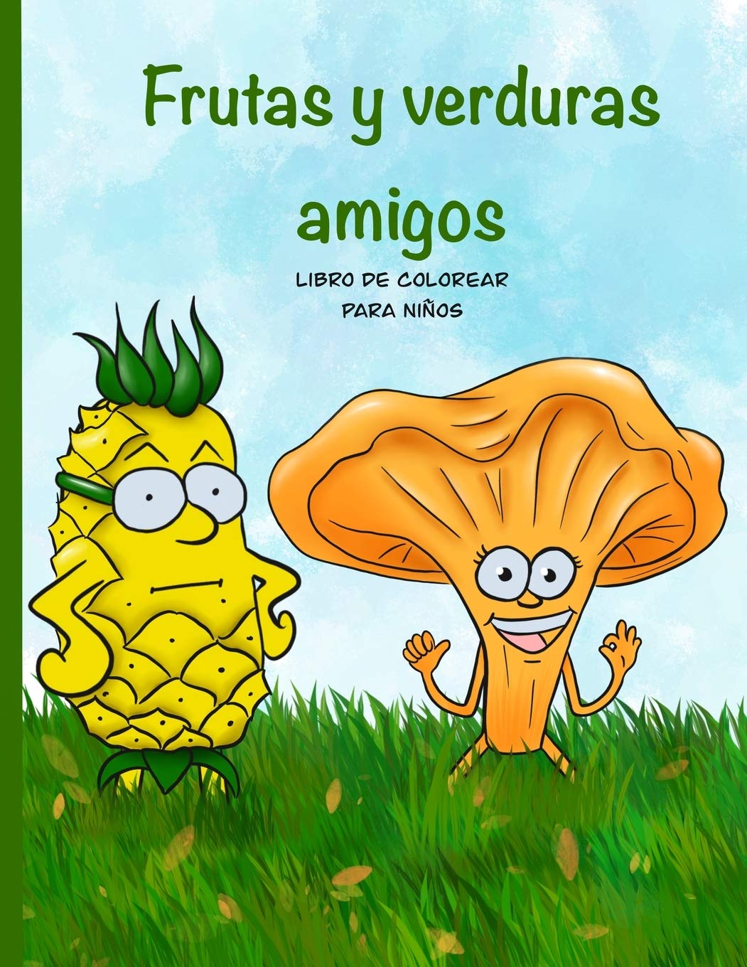 Buy Frutas Y Verduras Amigos Libro De Colorear Para Niños