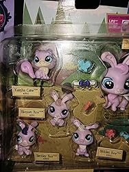 Amazon.com: Littlest Pet Shop Surprise Families Mini Pet Pack (Bunnies ...