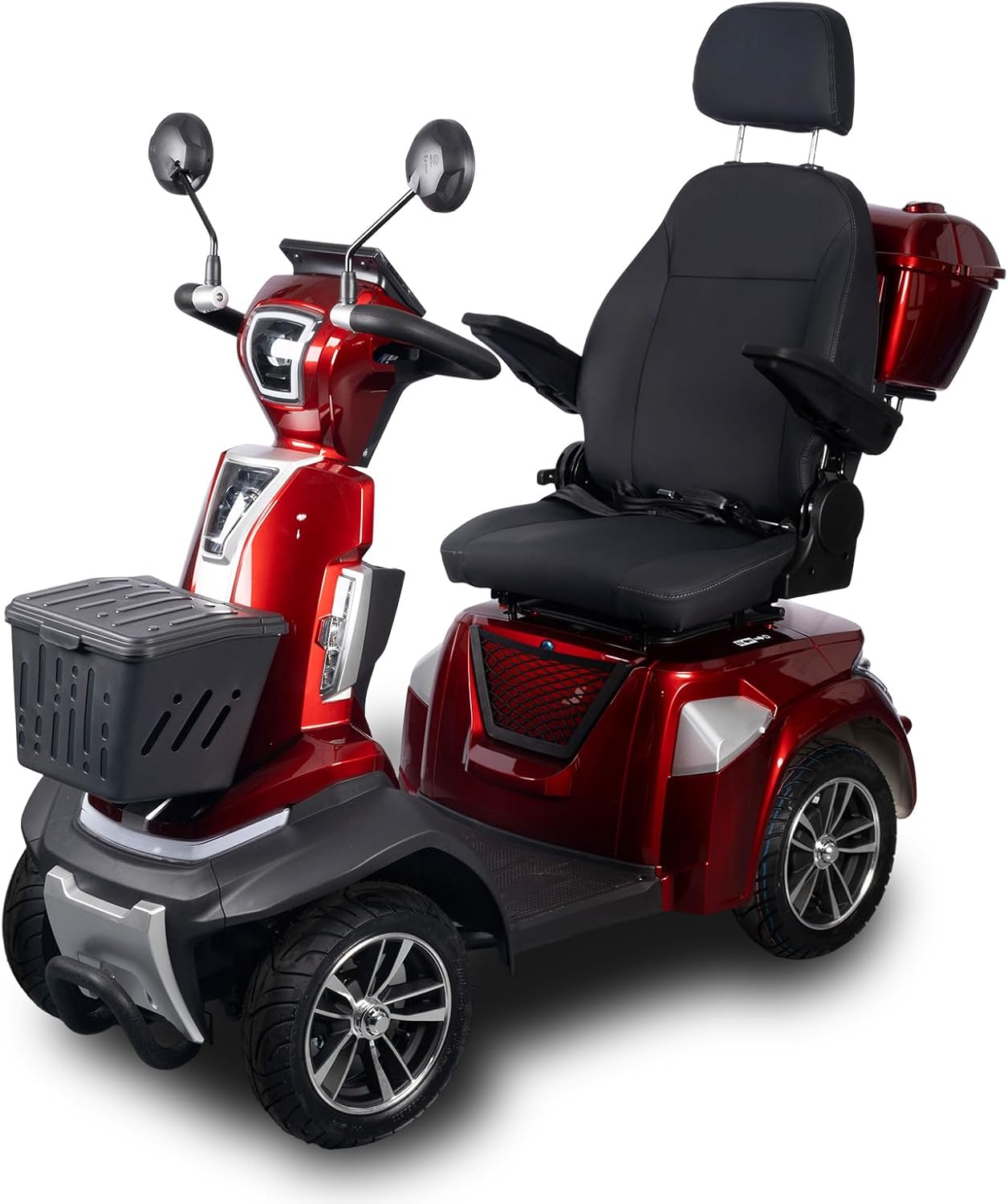Amazon.com: Heavy Duty 4-Wheel Mobility Scooter for Seniors & Adults ...