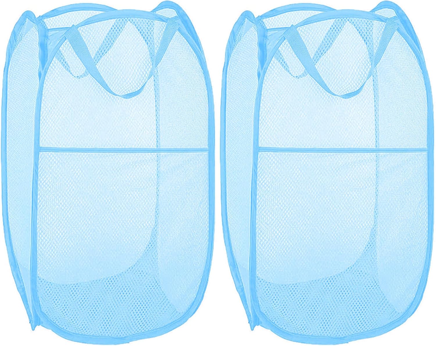 Amazon.com: Larpur Pack of 2 Pop up Laundry Hampers, Collapsible ...