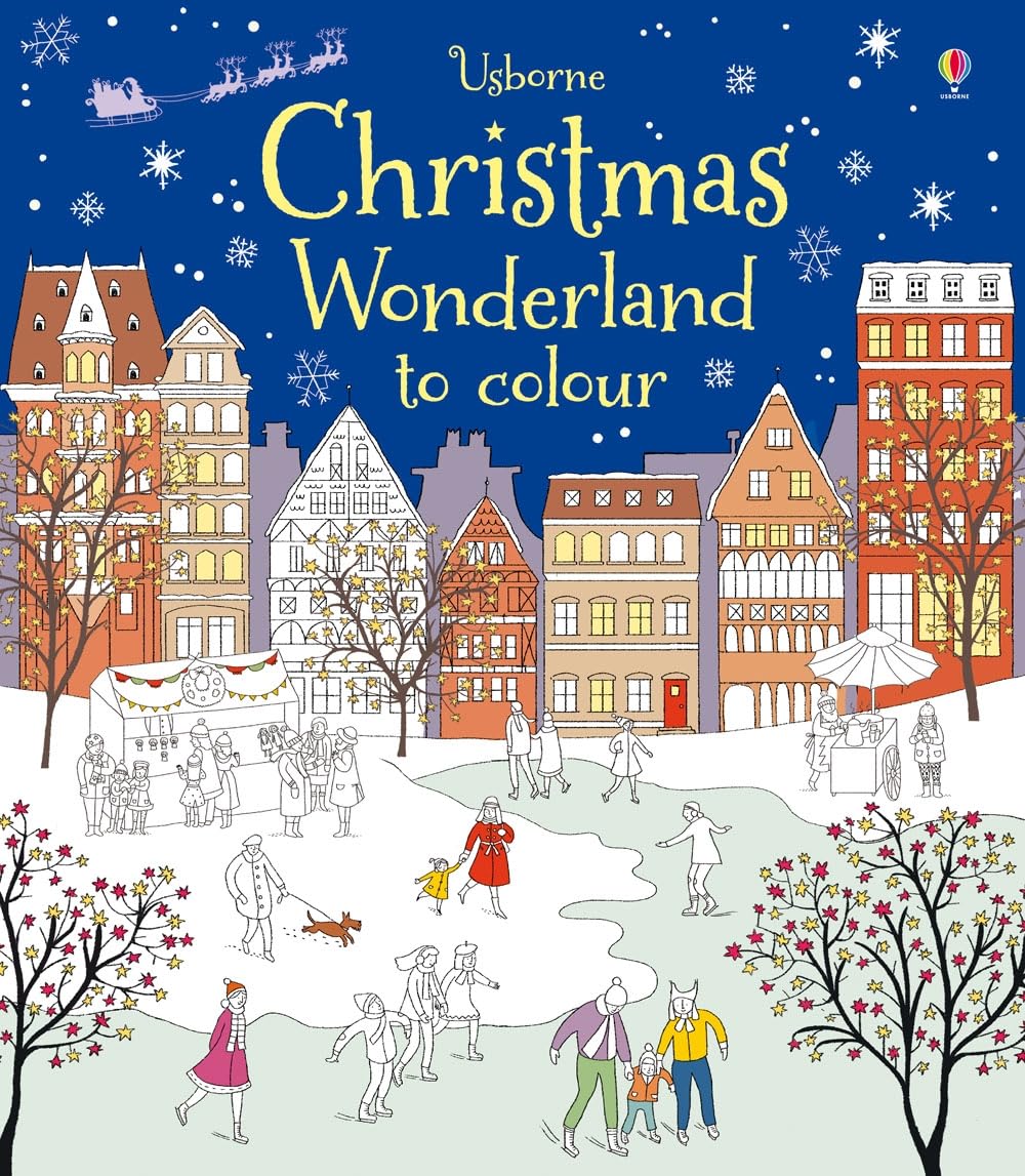 Christmas Wonderland to Colour (Colouring Books): Amazon.co.uk: Abigail ...