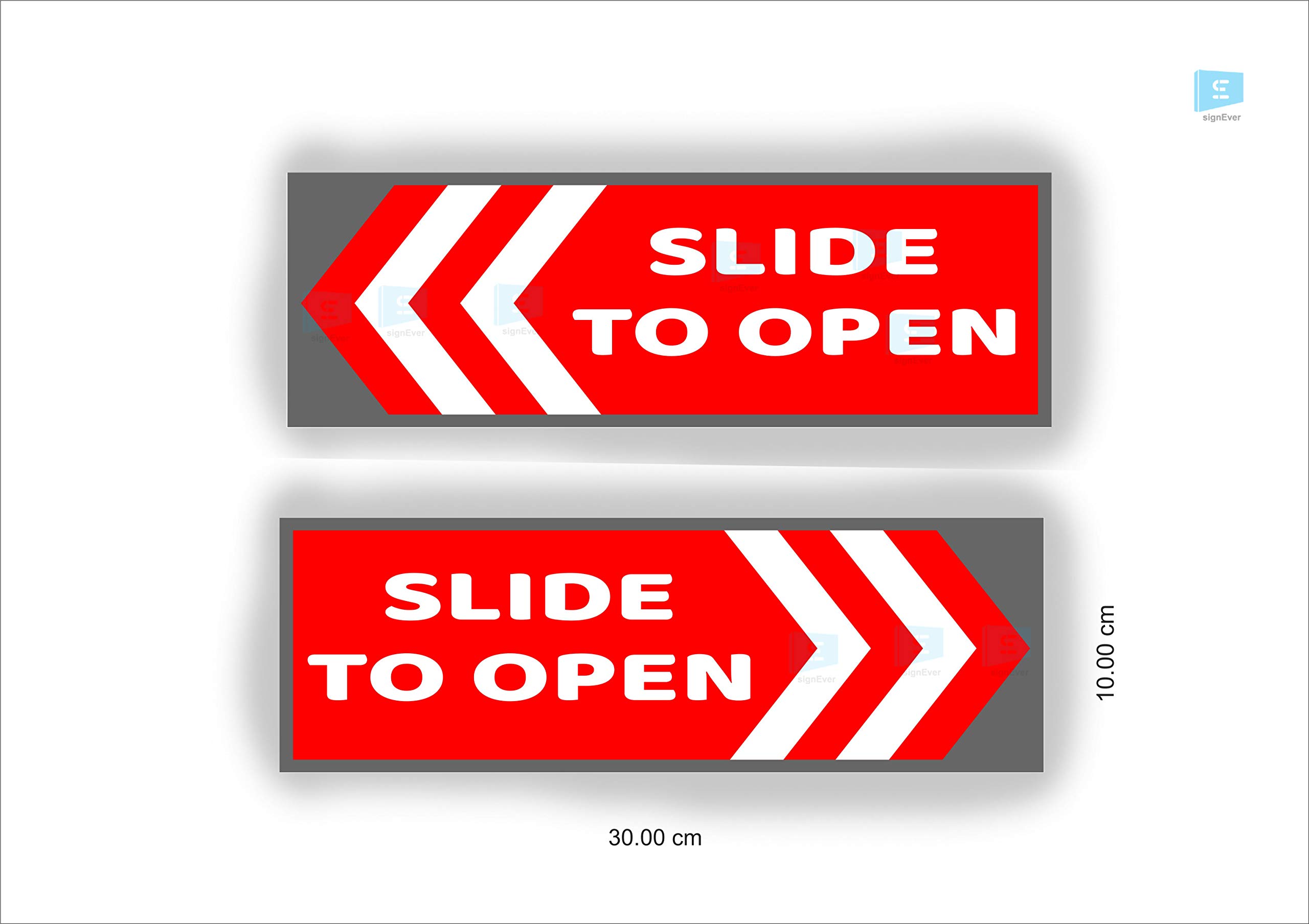Buy SIGN EVER Slide To Open Sign Boards For Shop Bank Office Hospital ...