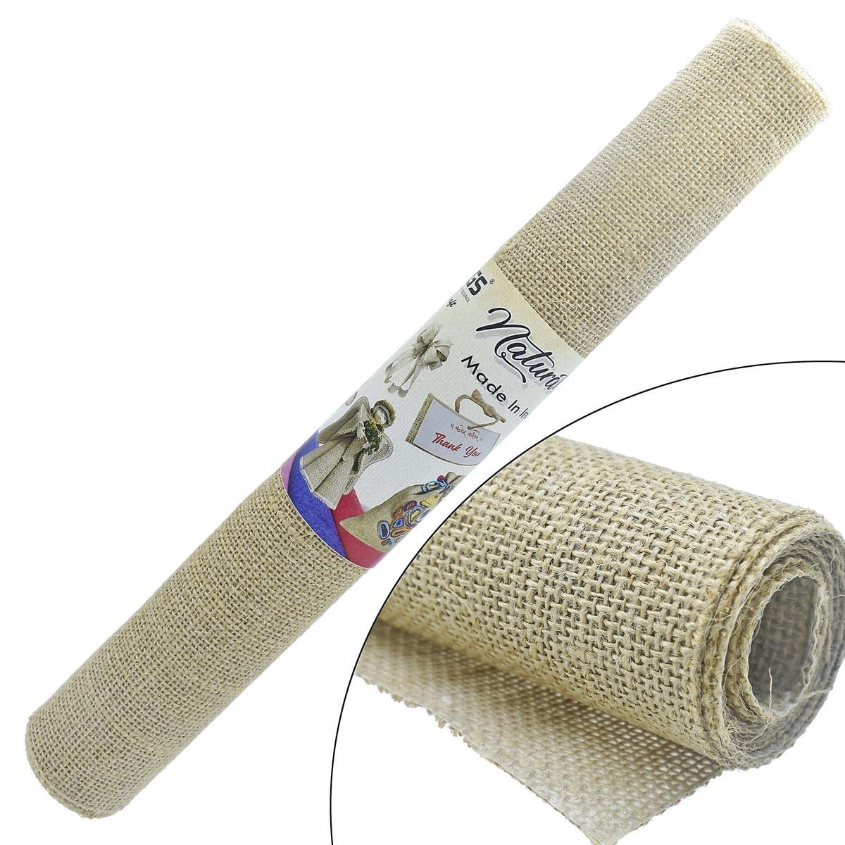 Aadya Crafts Jute Roll Jute Natural 12 X 39 Inch 1 Meter Long : Amazon ...