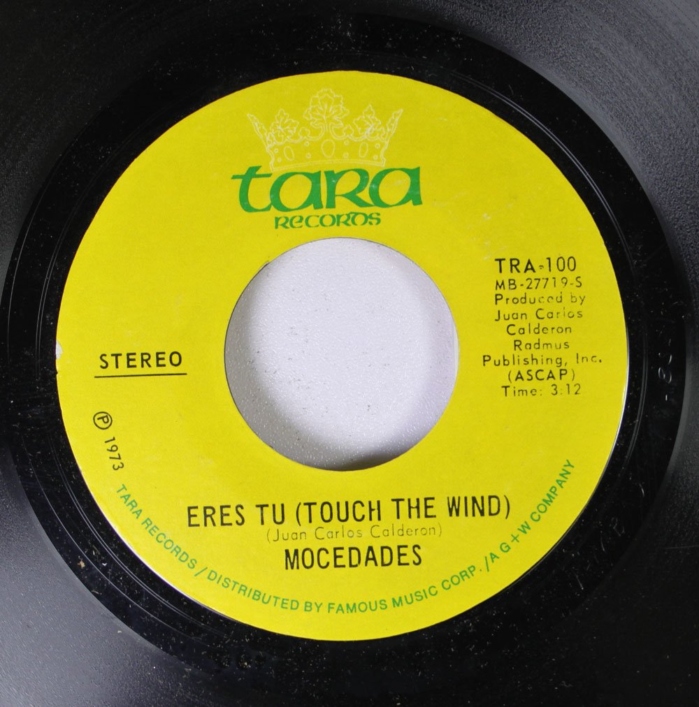 Amazon.com: Mocedades 45 RPM Eres Tu (Touch the Wind) / Touch the Wind ...