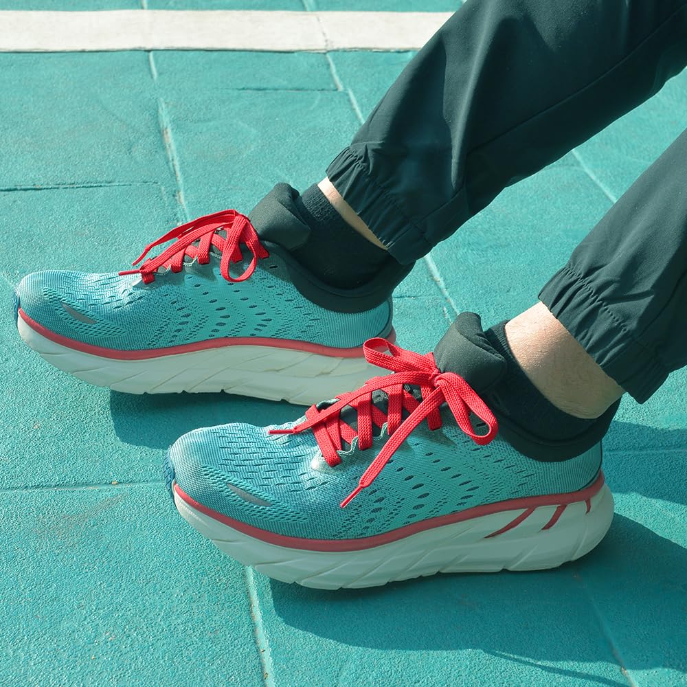 Snapklik.com : RJ-Sport 2 Pairs Red Elastic Shoe Laces For Adults Sneakers