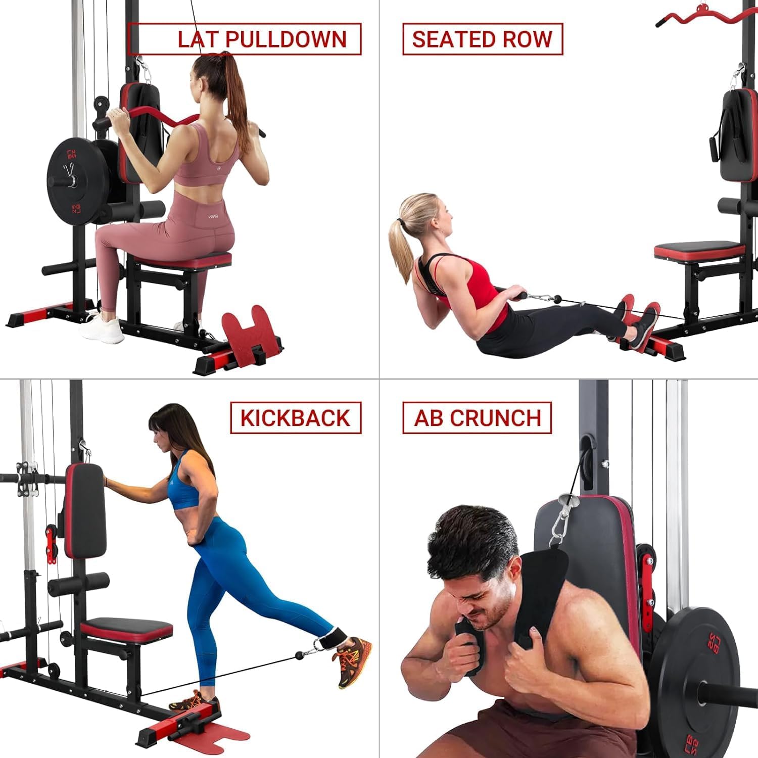 LAT Tower, LAT Pull Down and LAT Row Cable Machine Philippines | Ubuy