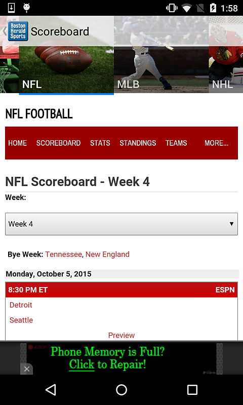 Boston Herald Sports - App on Amazon Appstore