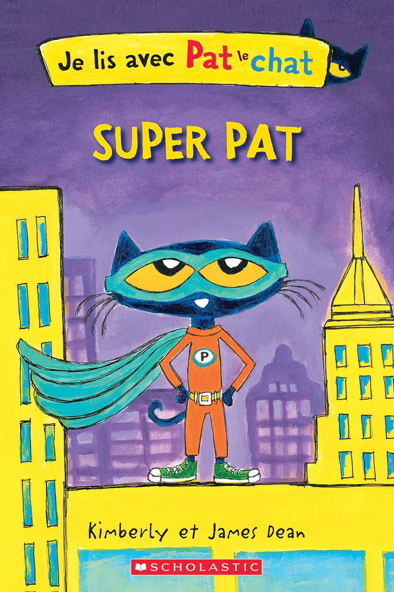 Amazon.com: Je Lis Avec Pat Le Chat: Super Pat (French Edition ...