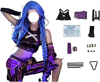 Amazon.com: Cosplay Arcane Costume for Women Uniform Perfect Anime ...