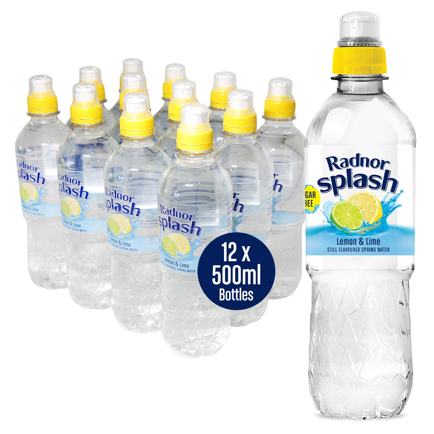 Buy Radnor Splash Sugar Free Lemon & Lime Flavoured Water 12 x 500ml ...