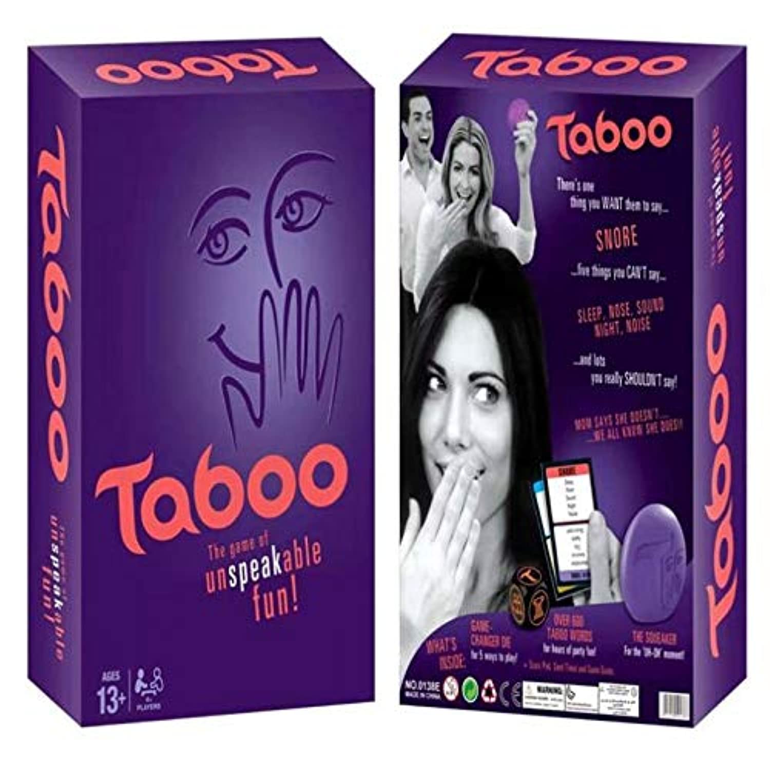 Taboo The Game of Unspeakable Fun Board Game: Buy Online at Best Price ...