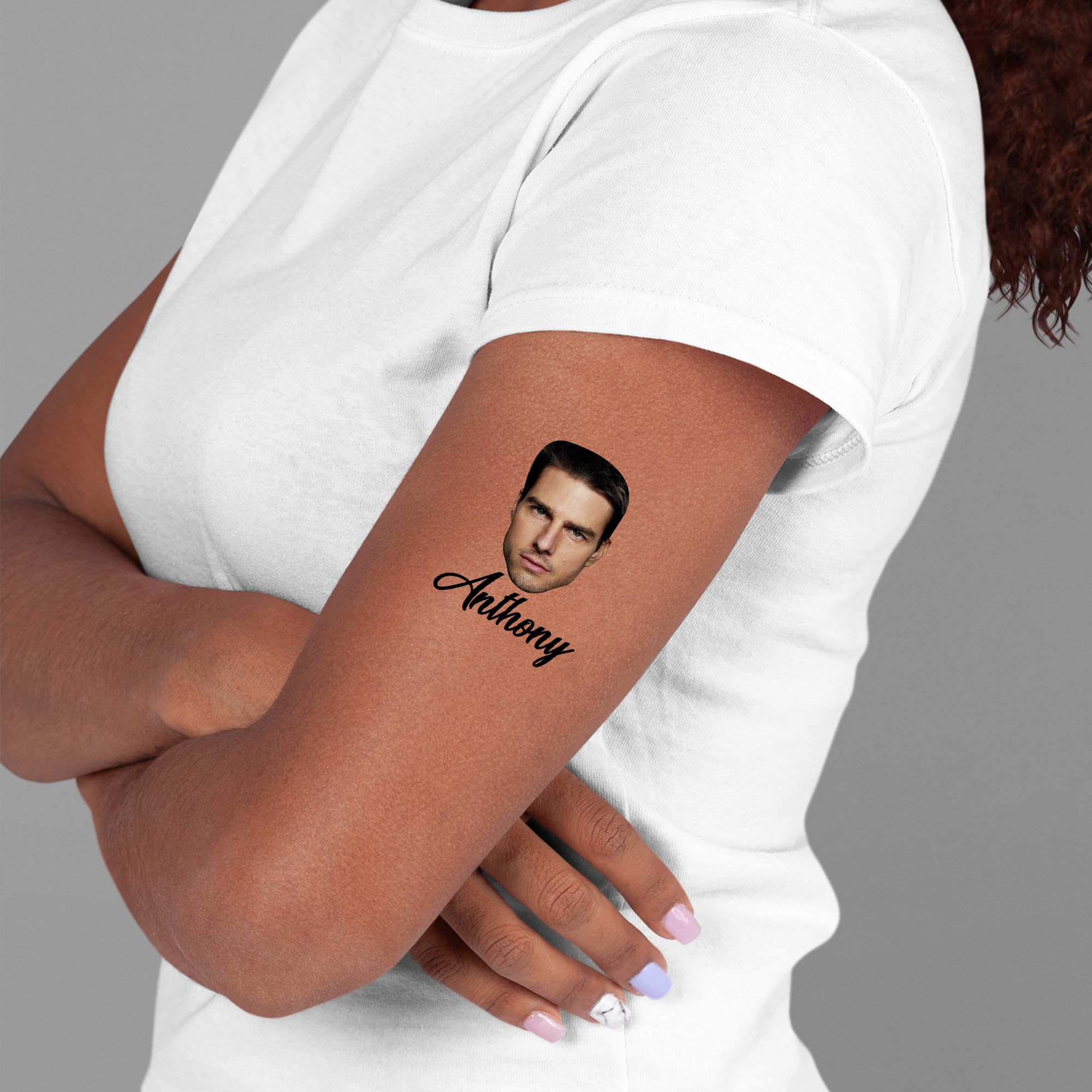 Fake Head Tattoos Small Star Crown Temporary Tattoos For Women Kids