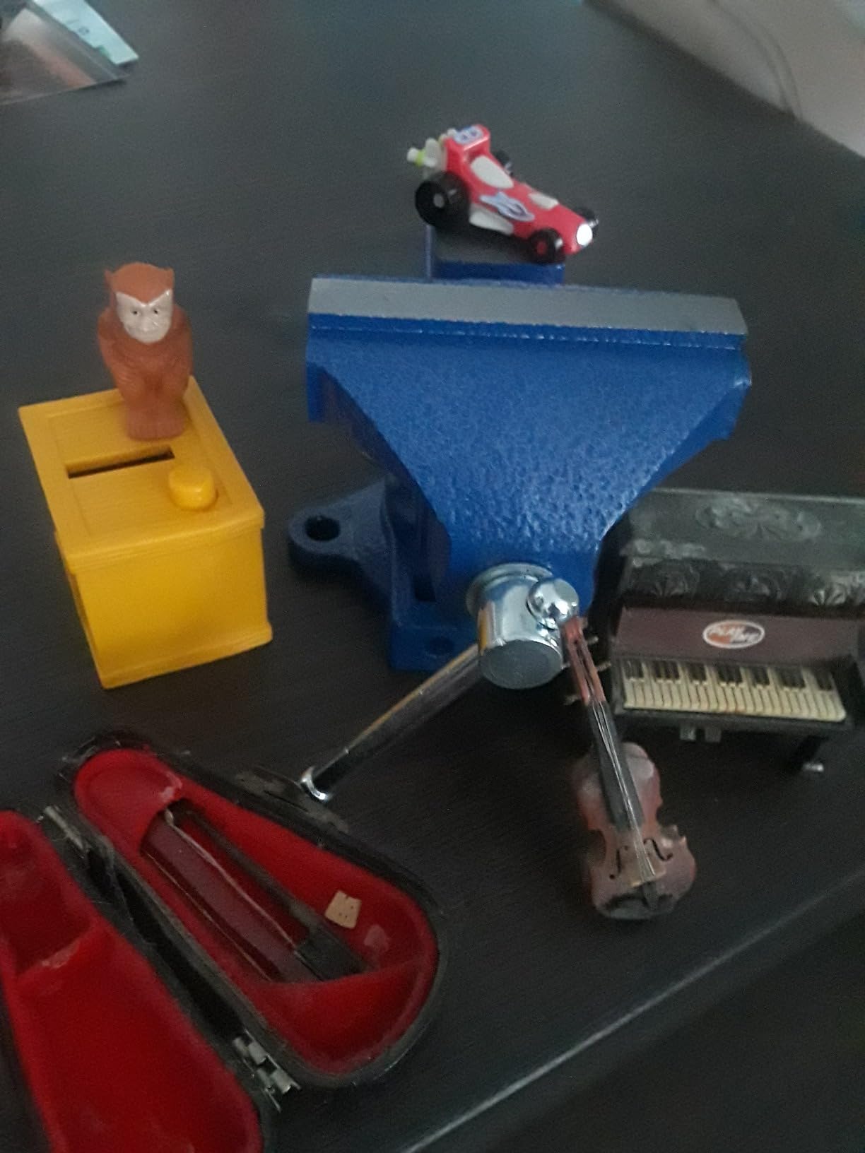 $7/mo - Finance Shangyoyi 2-in-1 Bench Vise For Workbench 3.2"- Multi ...