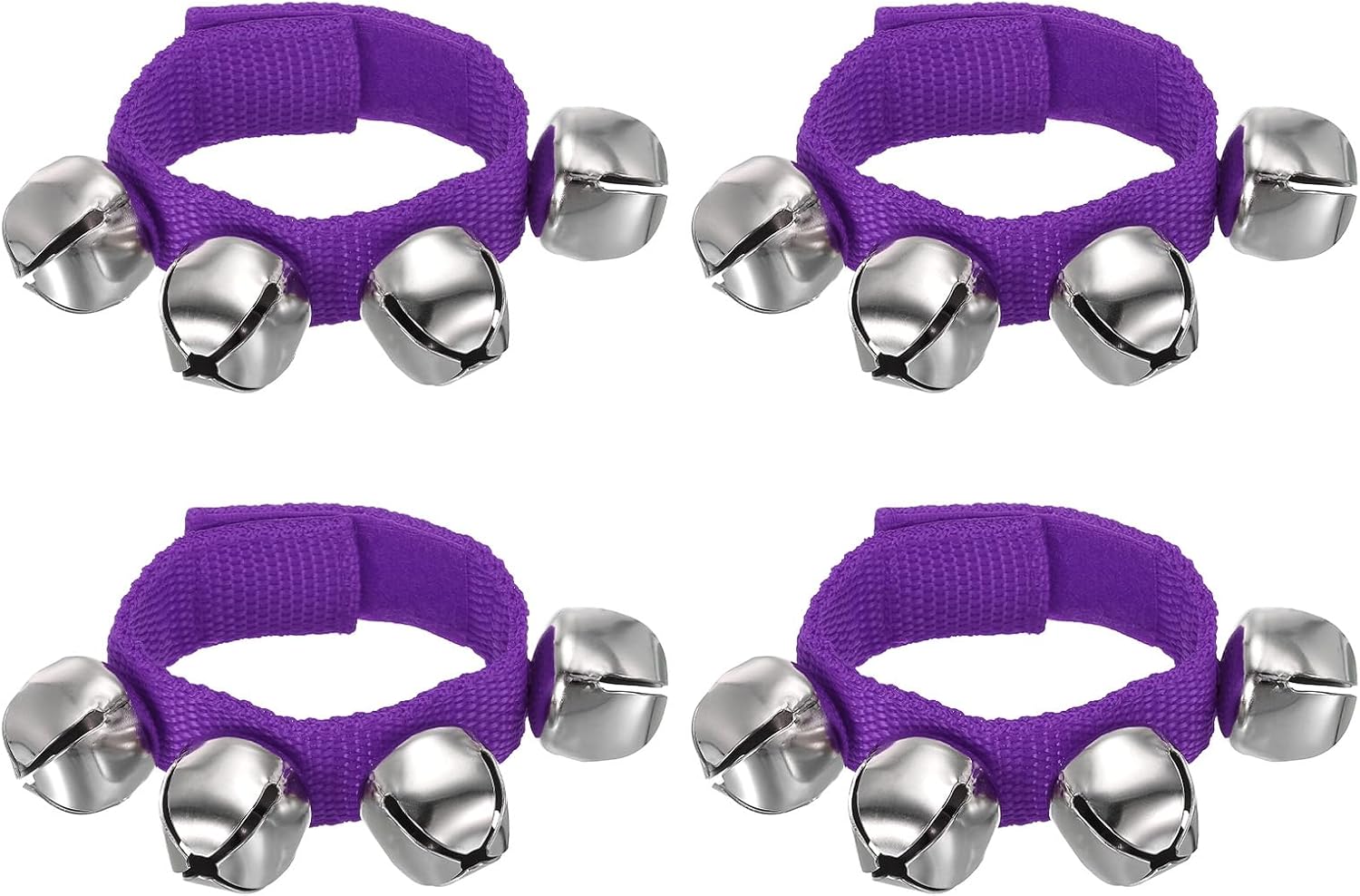 Amazon.com: PATIKIL 4pcs Wrist Bells, Jingle Bells Ankle Bells Wrist ...