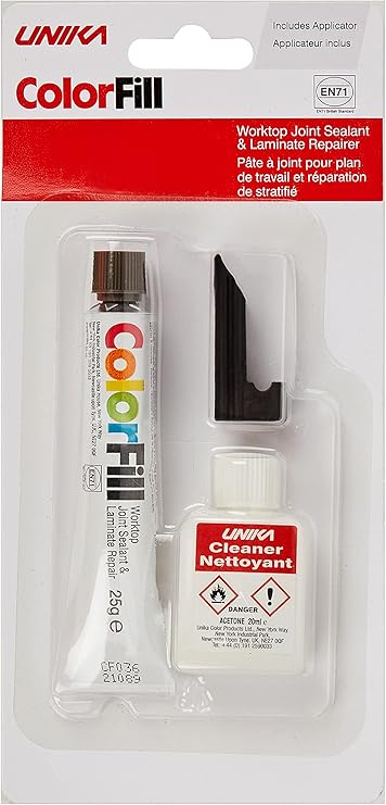 ColorFill Worktop Joint Sealant / Repairer and Solvent - Earth Dust ...