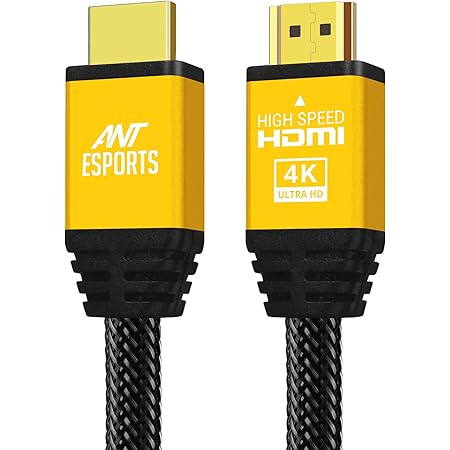 Buy UPORT 10 Meter 4K HDMI Cable High Speed, Gold Connectors, 4K @ 60Hz ...