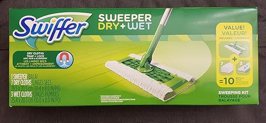 Amazon.com: Swiffer Sweeper Cleaner Dry and Wet Mop Starter Kit for ...