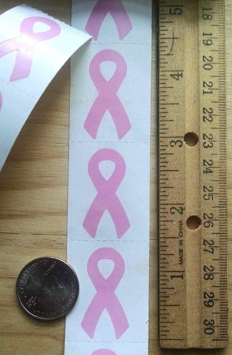 Amazon.com: Pink Ribbon Tanning Stickers 100 Pack : Arts, Crafts & Sewing
