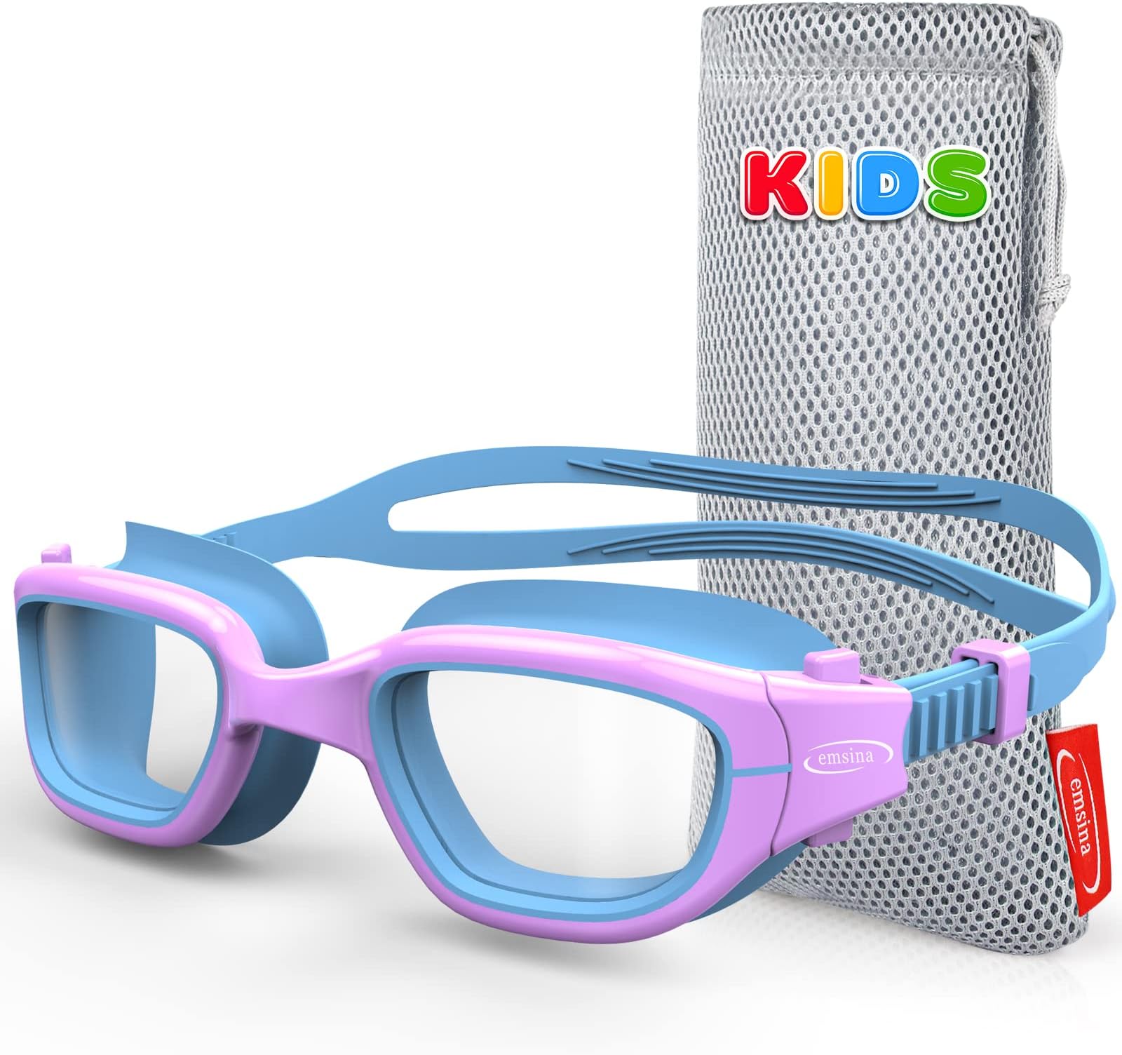 ALLPAIPAI Kids Swim Goggles, Pack of 2 Swimming Goggles for Kids ...