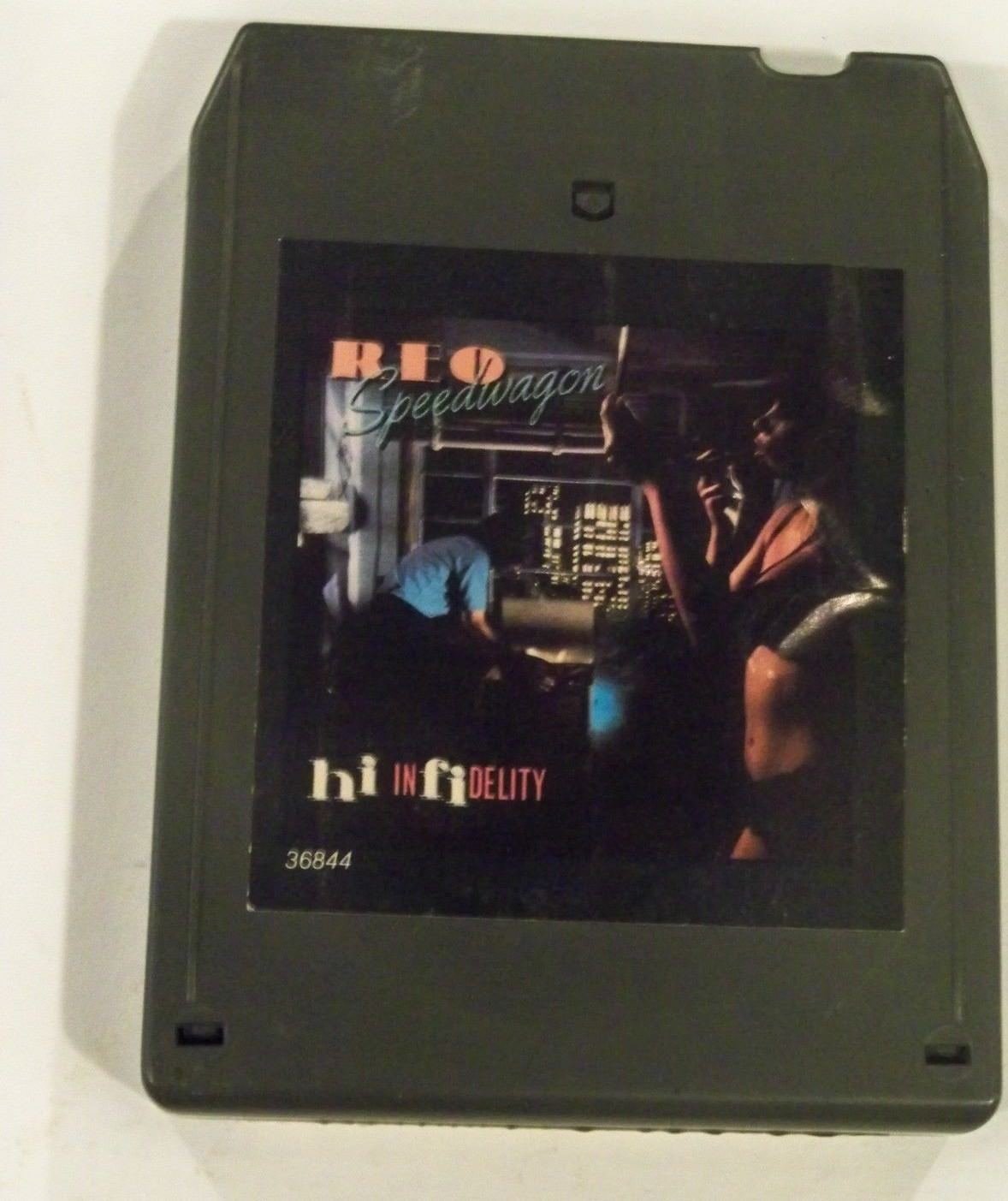 REO Speedwagon ‎ - "Hi Infidelity" Vintage 8 Track Tape and Audio ...
