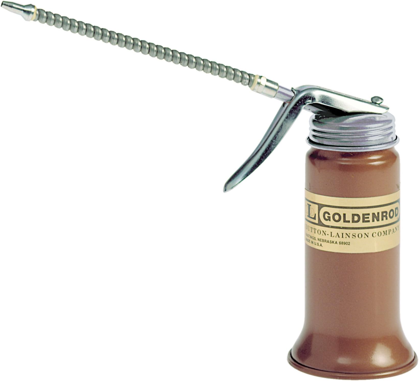 Amazon.com: Oil Can Transparent High Pressure Oiler Lubrication Oil Can ...